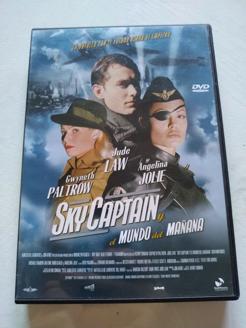 SKY CAPTAIN ANGELINA Jolie Jude Law Paltrow - DVD Espagnol Anglais ...