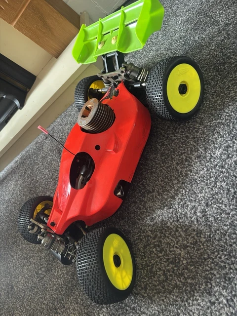 HOT BODYS RACING 1/8 Nitro Buggy With RB21 Racking Nitro Engine £135.90 ...