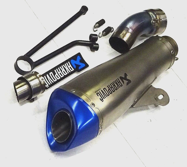 BMW R9T R Nine T Full Akrapovic Low Level Exhaust System Titanium Unit ...