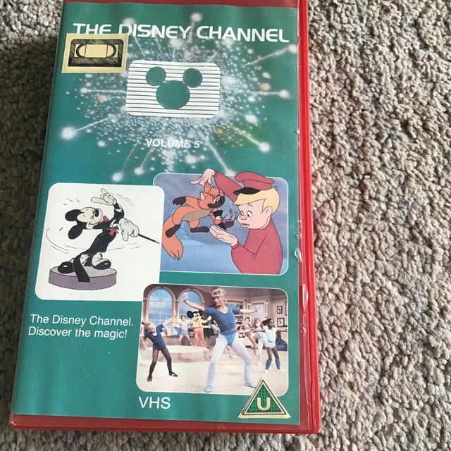 THE DISNEY CHANNEL - Official Disney VHS - Volume 6 - Very Rare VHS ...