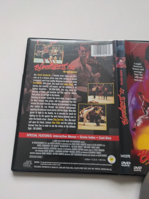 BLOODSPORT II: THE Next Kumite (DVD, 2001) Pat Morita - HTF OOP $20.00 ...
