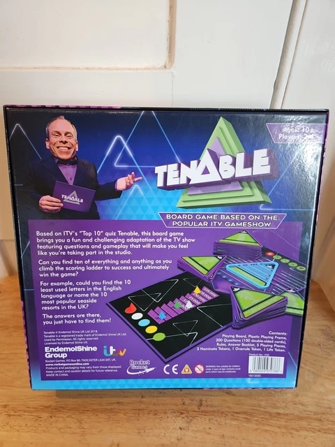BRAND NEW NOT Sealed Rocket Games Tenable Board Game $18.41 - PicClick CA
