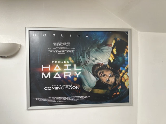 PROJECT HAIL MARY (2026) Cinema Poster £10.96 - PicClick UK
