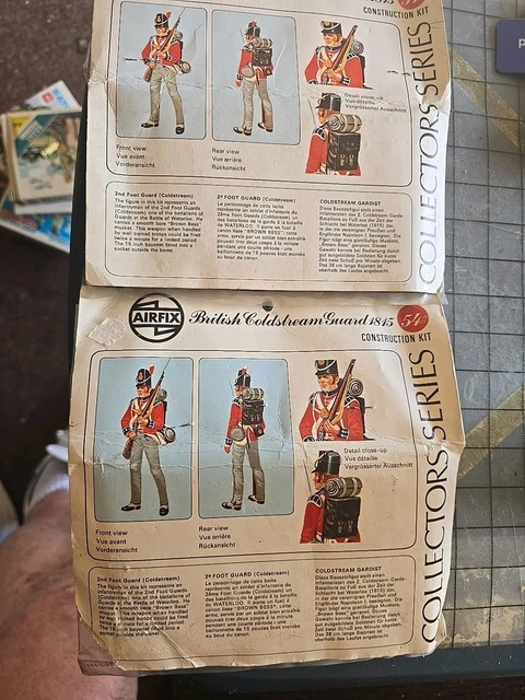 AIRFIX BRITISH COLDSTREAM Guard 1815 Collectors Series Construction Kit ...