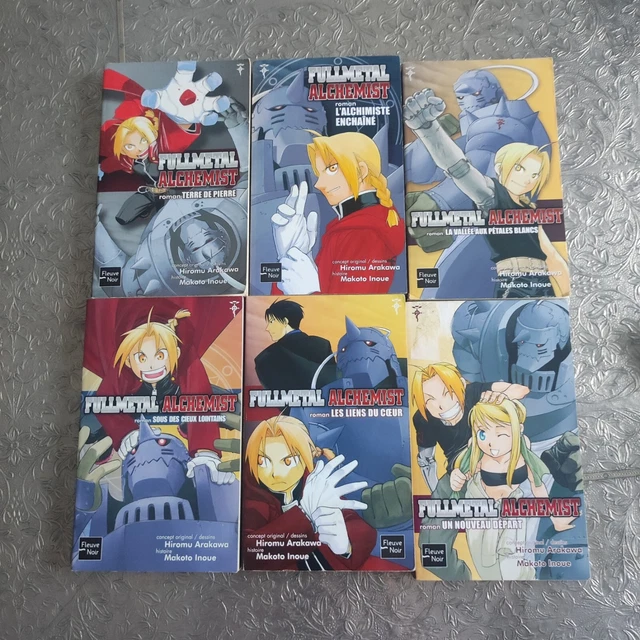 MANGA ROMAN FULLMETAL Alchemist Collection Intégrale Complète Du Tome 1 ...