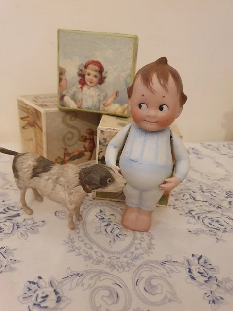 ANTIQUE CUTE ALL Bisque "Peterkins" By Kestner £110.00 - PicClick UK