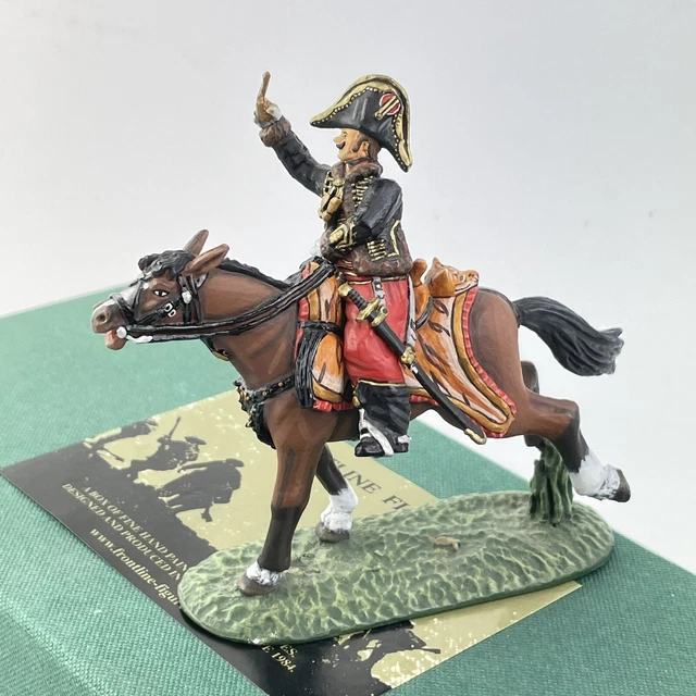 FRONTLINE FIGURES CONNOISSEUR Range French General Laselle Leading ...