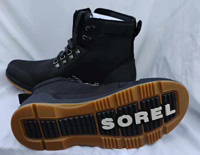 SOREL ANKENY II Mid WP Universal Men's Shoes 2029161010 Black sz 11 £91 ...