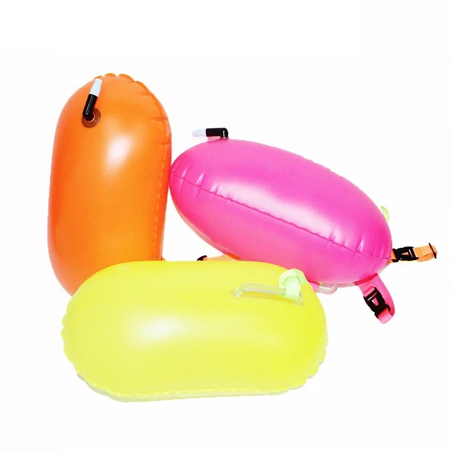 FLOTTEUR DE NATATION gonflable PVC rouge/jaune/orange flotteur de haute ...