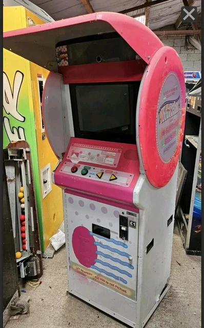 CONVERTED SNK NEO Print Photo Booth Arcade Machine Used And Non Working ...