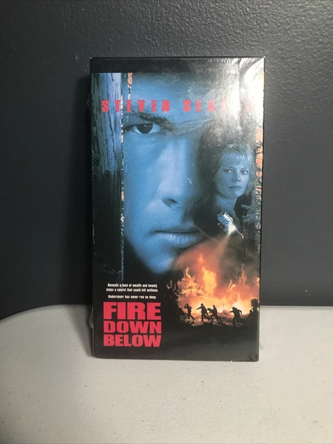 VINTAGE FIRE DOWN Below (VHS, 1998) Steven Seagal, Brand New With WB ...