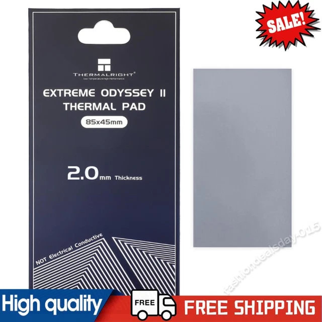 PAD TERMICO RAFFREDDAMENTO silicone 14,8 W/mk 85x5 mm per scheda ...