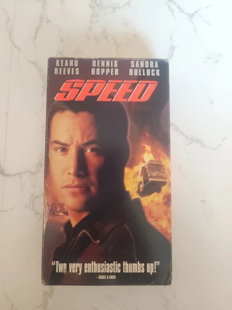 SPEED KEANU REEVES VHS Tape, COMPLETE/TESTED SEE PHOTOS (VHS73) £19.44 ...
