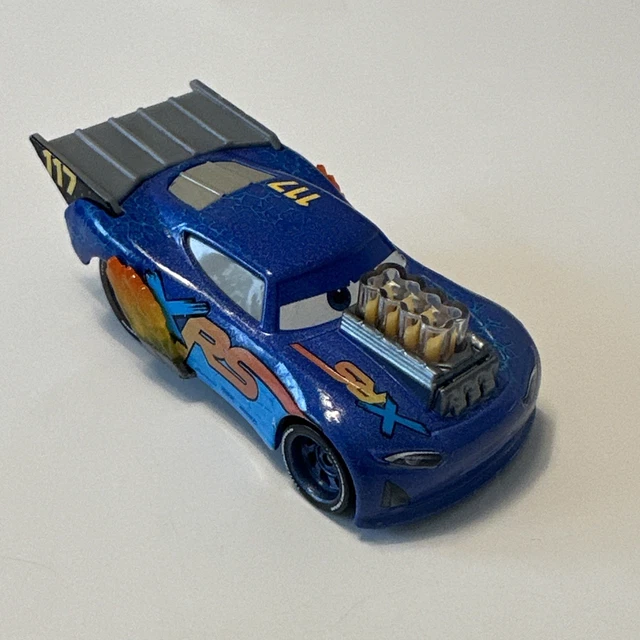 DISNEY CARS LIL TORQUEY #117 Dinoco XRS DRAG RACING Extreme 1:55 ...