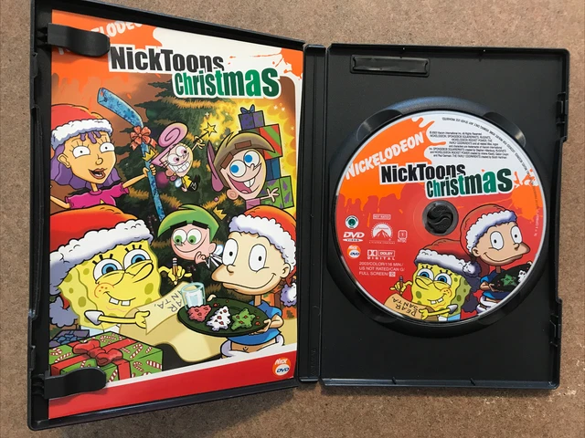 NICKTOONS: CHRISTMAS (DVD 2003) SpongeBob Rugrats Fairly Odd Parents $3 ...