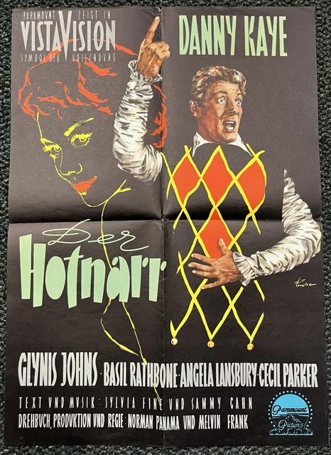 DER HOFNARR DANNY Kaye Glynis Johns Basil Rathbone A2 EA Kinoplakat Poster EUR 100,00 - PicClick FR