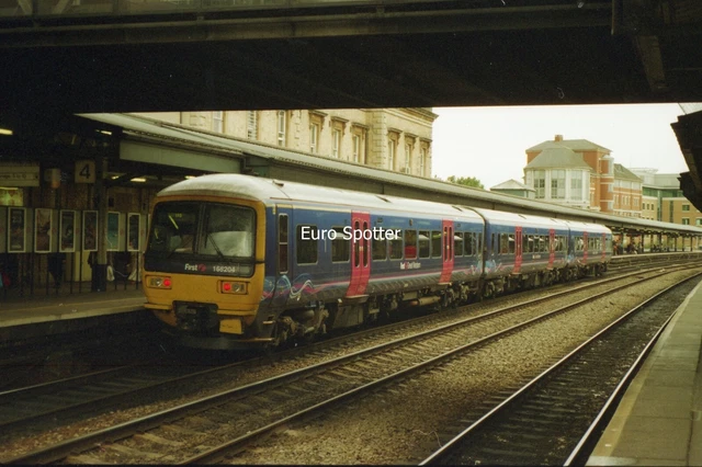 B215 35MM NEGATIVE First Great Western Class 166 166204 @ Reading £2.54 ...