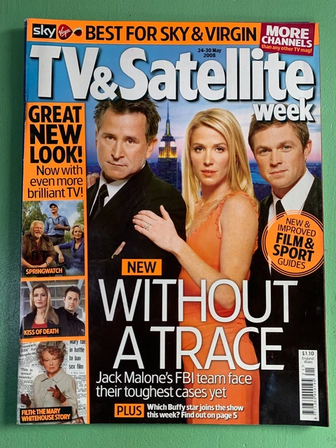 TV & SATELLITE WEEK mag 24-May-2008 Anthony LaPaglia Kate Humble Julie ...