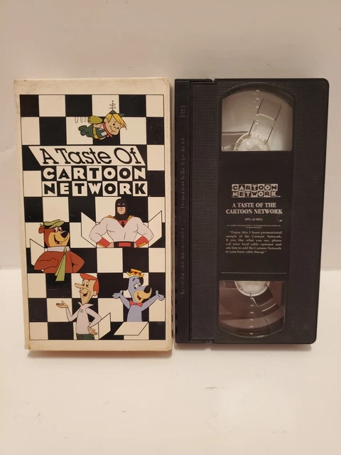 EXCELLENT CONDITION A Taste Of Cartoon Network VHS Tape Rare FREE ...
