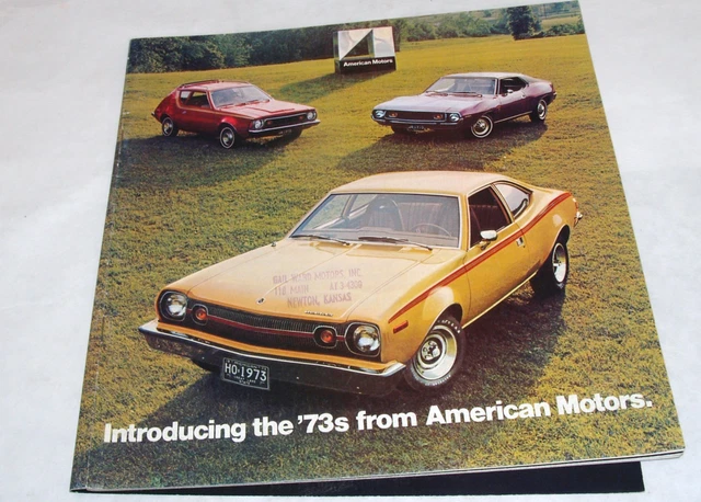 VINTAGE CAR AUTOMOBILE Brochure Buyers Guide Catalog Amc American ...