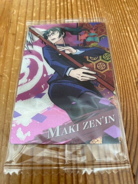 JUJUTSU KAISEN MAKI Zen’in Japanese Wafer ACG Card BANDAI EUR 3,44 ...