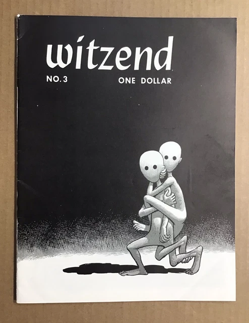 WITZEND #3 WALLACE Wood Ditko Frank Frazetta ~ Reed Crandal Edgar Rice ...