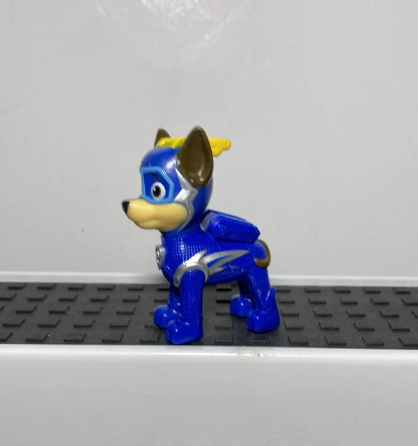 PAW PATROL CHASE Mighty Pups Super Paws Toy Figure Protect Hero Safety ...