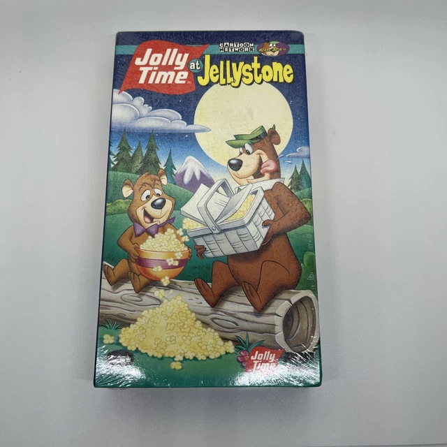 YOGI BEAR VHS Cartoon Network JOLLY TIME Popcorn at Jelly Stone Nuovo ...