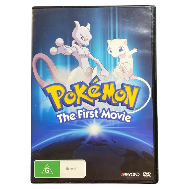 POKÉMON THE FIRST Movie DVD Region 4 Mewtwo vs Mew Animated Kids Family ...