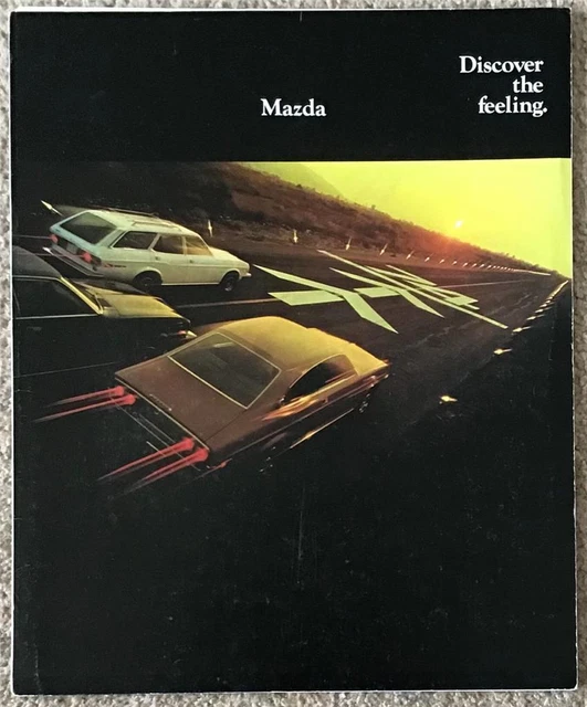 MAZDA USA CAR Sales Brochure c1977 Rx2 Rx3 Rx4 £17.99 - PicClick UK