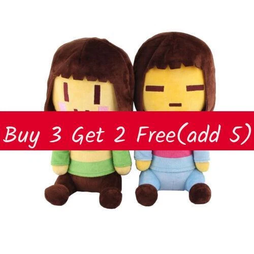 UNDERTALE CHARA FRISK Plush Doll Figure Stuffed Toy 20CM Soft Xmas Gift ...