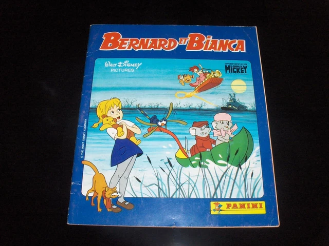 ALBUM VIGNETTES PANINI Bernard et Bianca Walt Disney FR EUR 3,00 ...