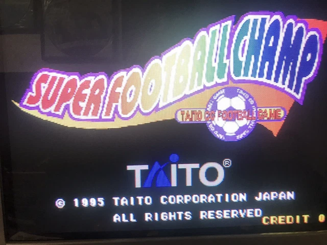 SUPER FOOTBALL CHAMP Jamma Pcb Taito Originale EUR 29,99 - PicClick IT