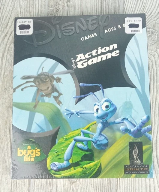 VINTAGE A BUG'S Life Disney Pixar Action Game Win95 CD ROM 1998 NEW $49 ...