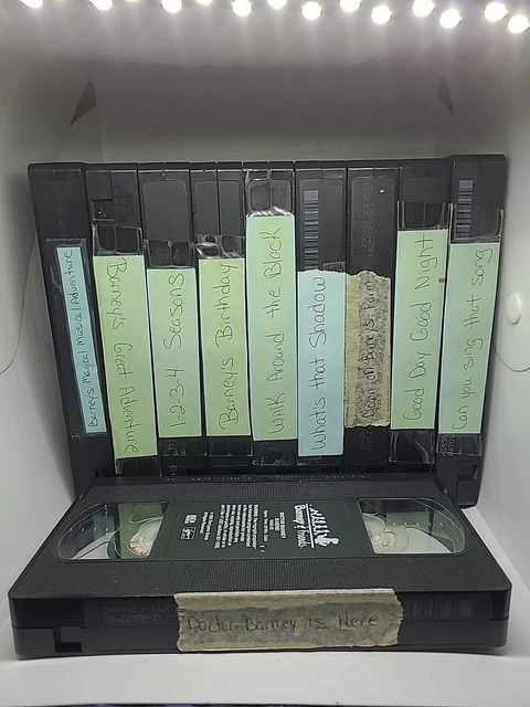 BARNEY VHS LOT Of 10 $54.85 - PicClick CA