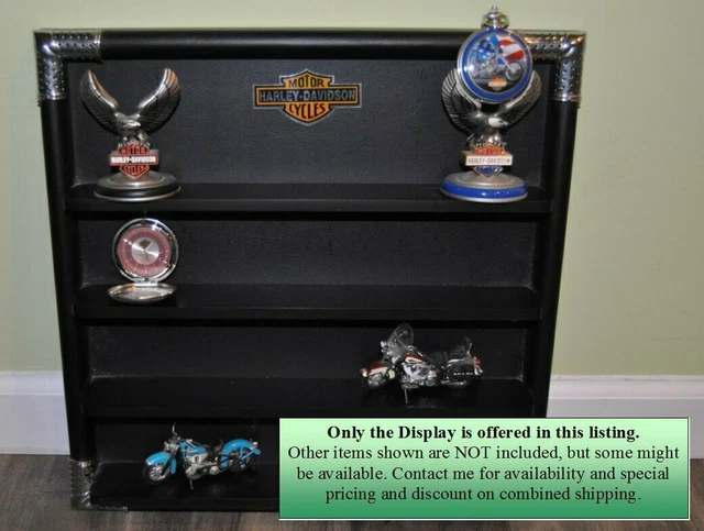 FRANKLIN MINT HISTORY of Harley Davidson Display Case For 1/24 ...