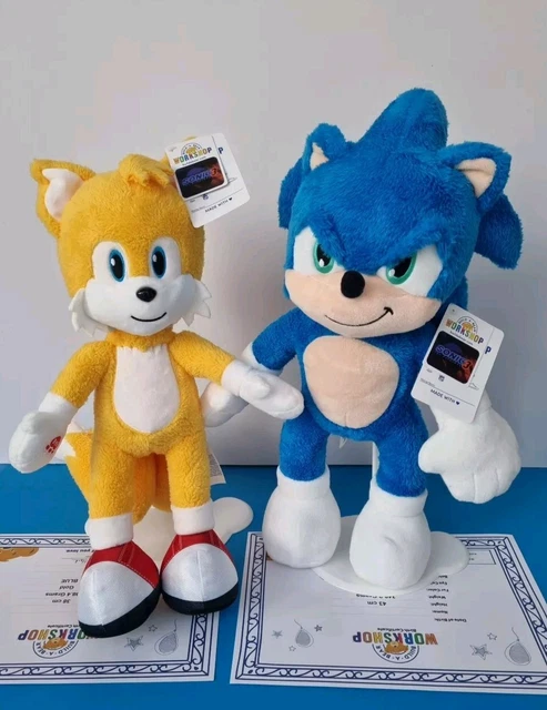 BUILD A BEAR Tails & Sonic The Hedgehog 3 No Sound Plush BNWT Gift Idea £89.99 - PicClick UK