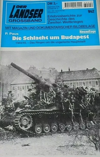 DER LANDSER GROSSBAND Nr. 942 "Die Schlacht um Budapest" EUR 2,25 ...