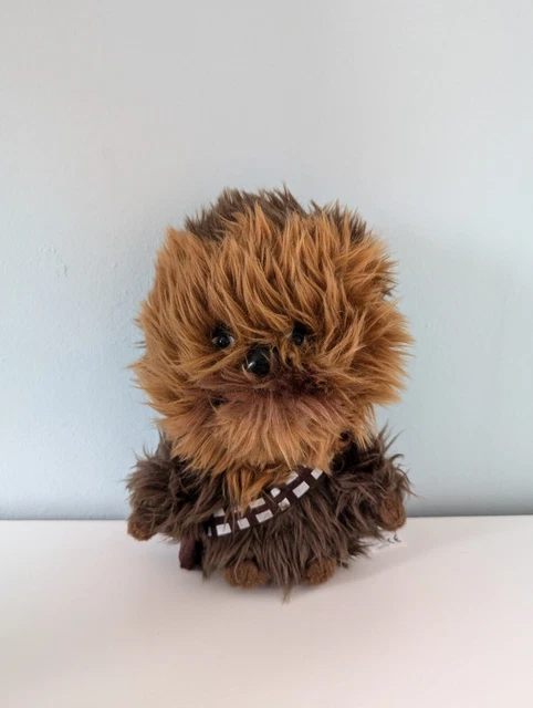 STAR WARS 8& Chewbacca Wookie Plush Toy Talking/Sounds Underground Toys ...