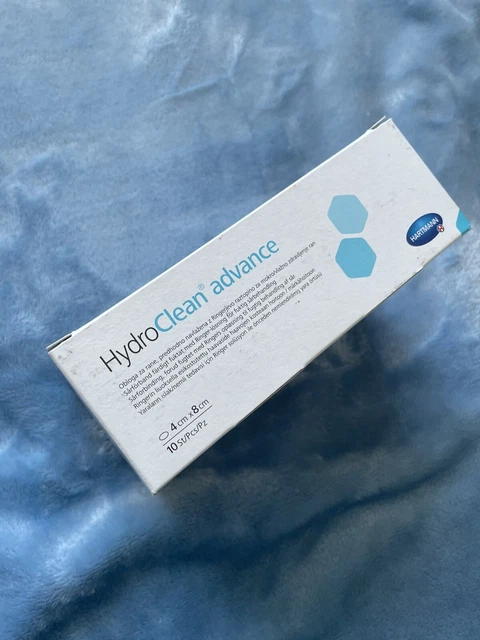 HYDROCLEAN ADVANCE - Sterile Wound Dressing Box 4cm X 8cm (10 Sheets ...