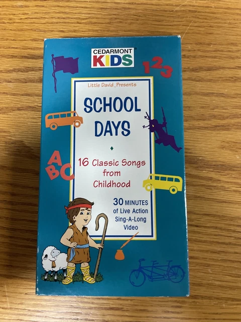 CEDARMONT KIDS (VHS) School Days EUR 13,81 - PicClick FR