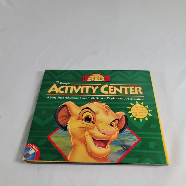 DISNEY'S THE LION King Activity Center (Windows/Mac, 1995) $13.95 ...