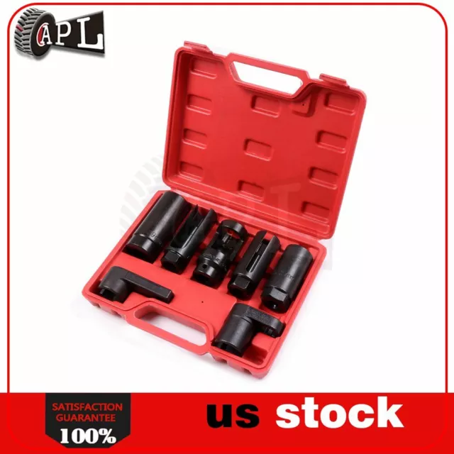 AUTOMOTIVE OXYGEN O2 Sensor and Sending Unit Socket Set Tool Auto Truck ...