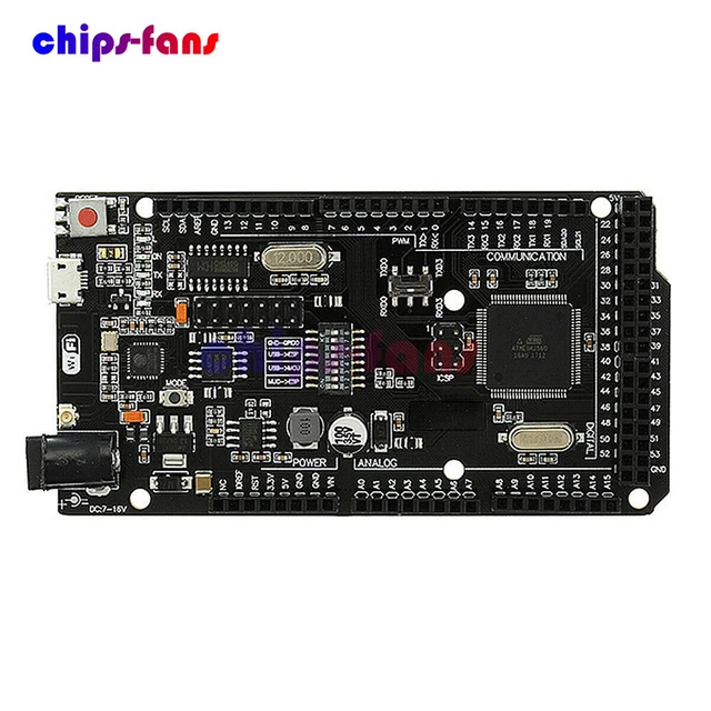 WIFI R3 ATMEGA2560 Development Board ESP8266 USB-TTL CH340G 32MB Memory Module £17.99 - PicClick UK