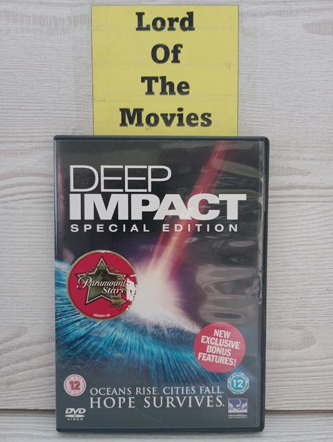 DEEP IMPACT SPECIAL EDITION (DVD, 1998) Elijah Wood Morgan Freeman ...
