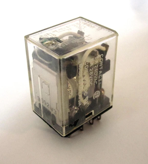 OMRON MY2N 24VDC DPDT Relay With LED Indicator $2.95 - PicClick CA