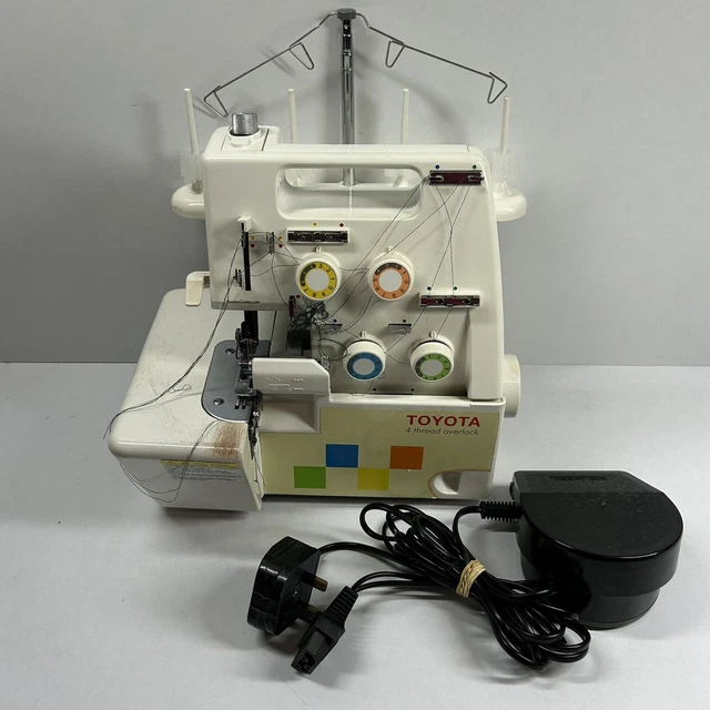TOYOTA OVERLOCKER SL1 Series Sewing Machine Over Locker 4 Threads Spare ...