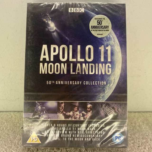 APOLLO 11 MOON Landing 50th Anniversary Collection BBC DVD Boxset New ...