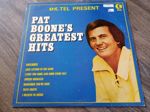 PAT BOONE'S GREATEST Hits 12" vinyl LP album £2.75 - PicClick UK