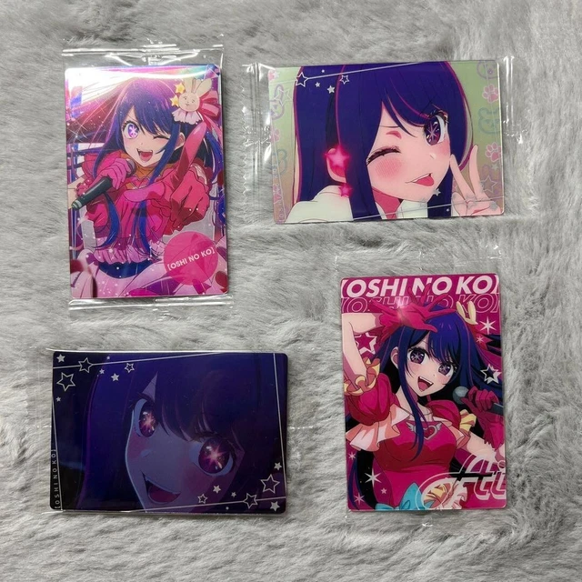 OSHI NO KO Wafer card Ai Hoshino Japan Bandai 4 sheets £24.46 - PicClick UK